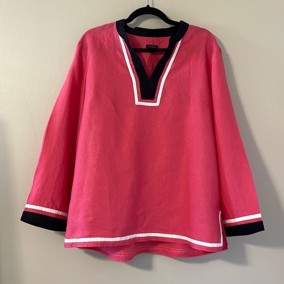 Talbots | Tops | Talbots Linen Tunic Top | Poshmark